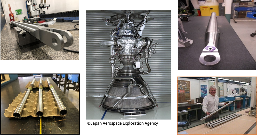 Special tube processing materials, engine shafts | Mikuni Aerospace ...